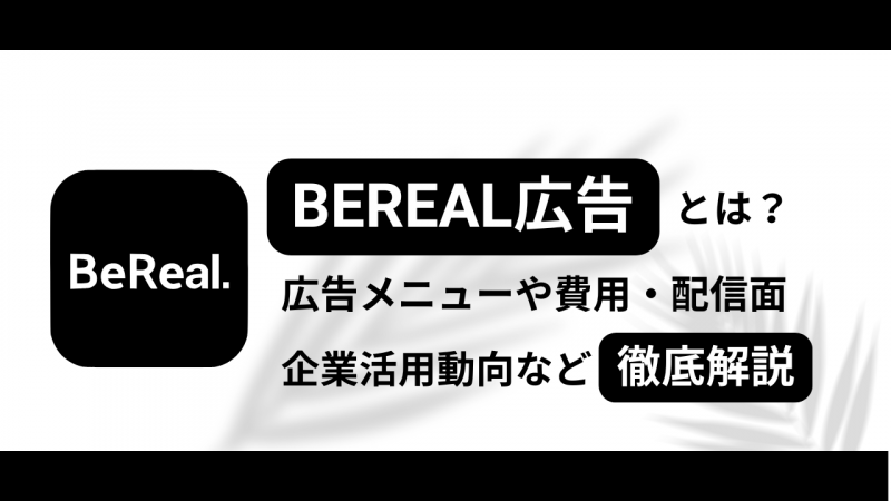 BeReal広告とは？広告メニューや費用・配信面、企業活用動向など徹底解説 | 株式会社ガイアックス